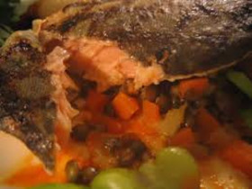 Recette omble chevalier aux cèpes - Cuisine facile